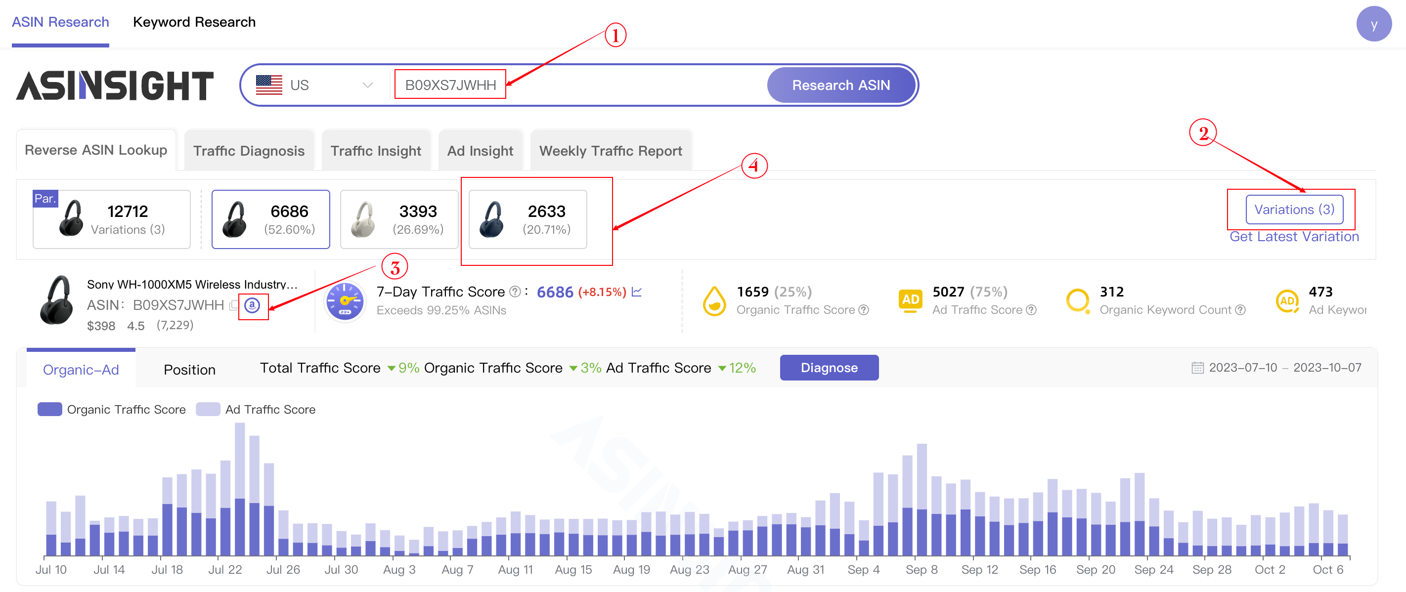 ASINSIGHT User Guide | How to research an Amazon ASIN efficiently via reverse ASIN lookup tool?